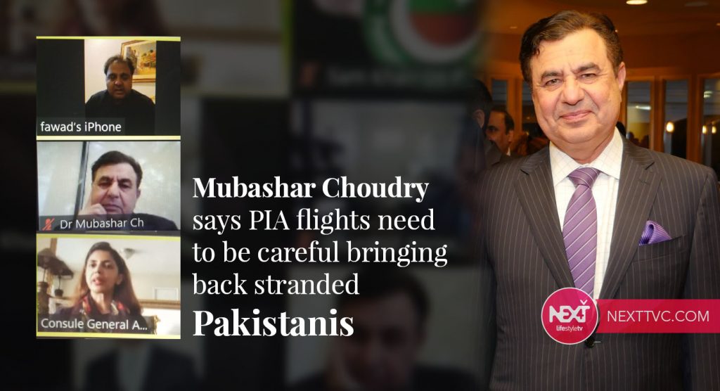 Mubashar Choudry says PIA flights need to be careful bringing back ...